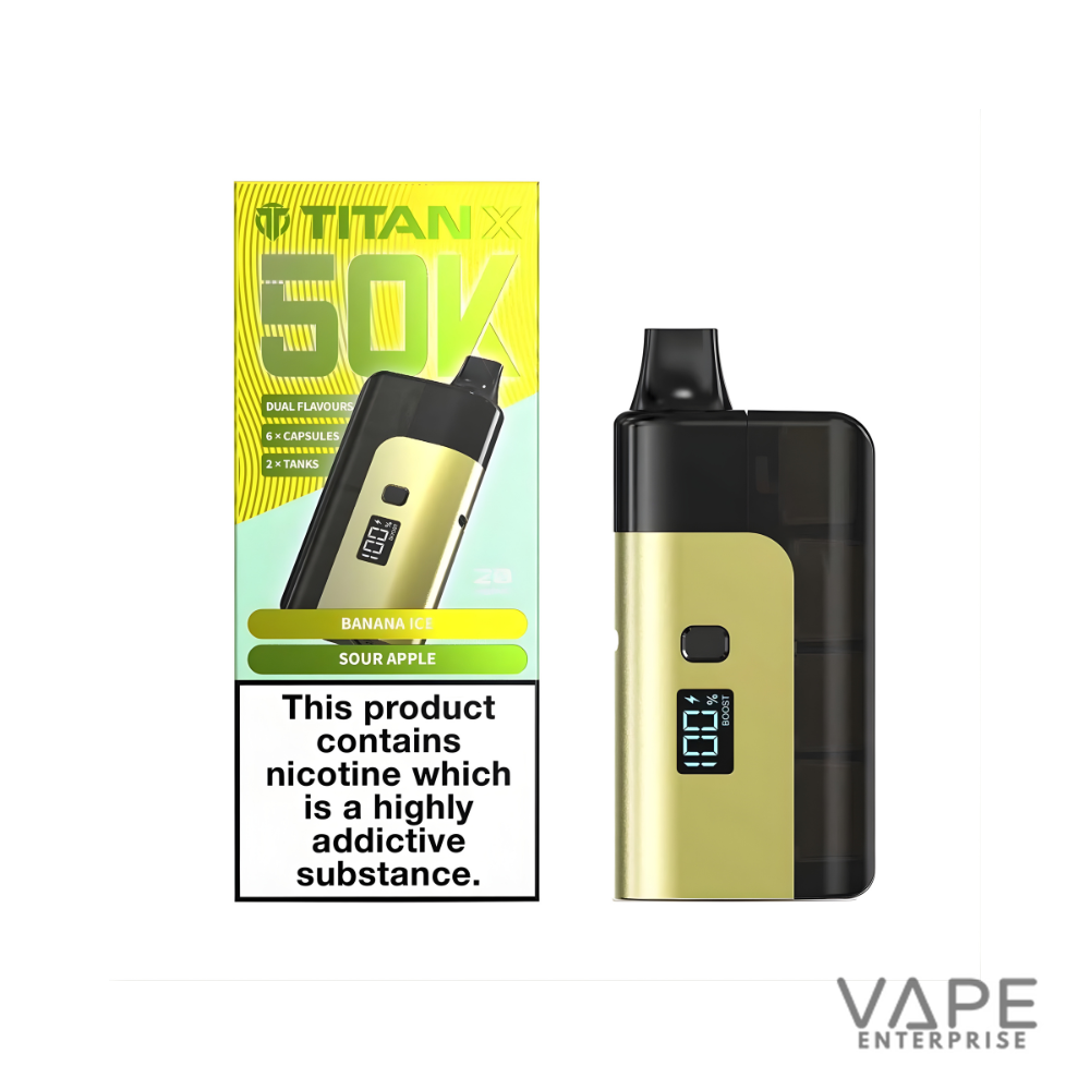 Titan X 50K Prefilled Vape Kit – Vape Enterprise